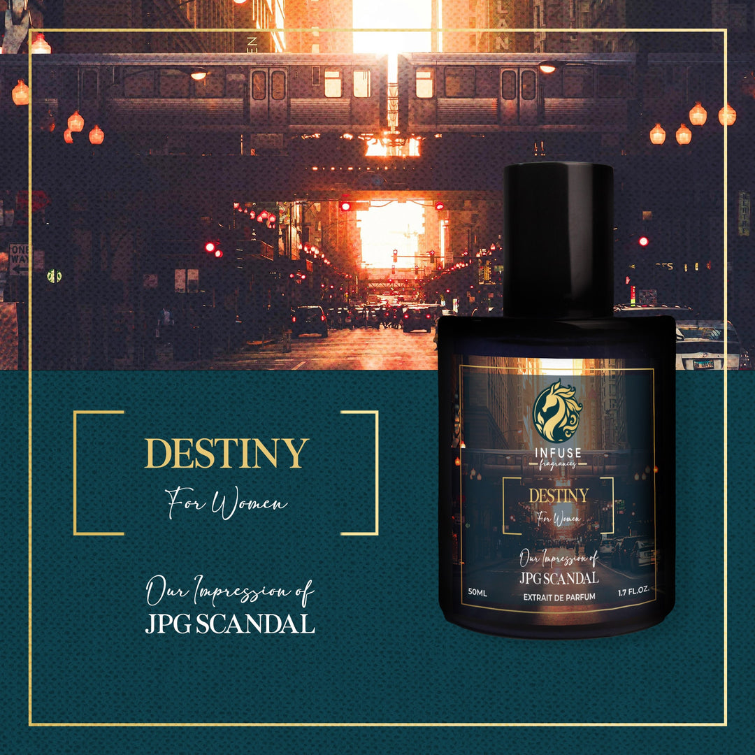 Destiny - Our Impression of JPG SCANDAL – Infuse Fragrances
